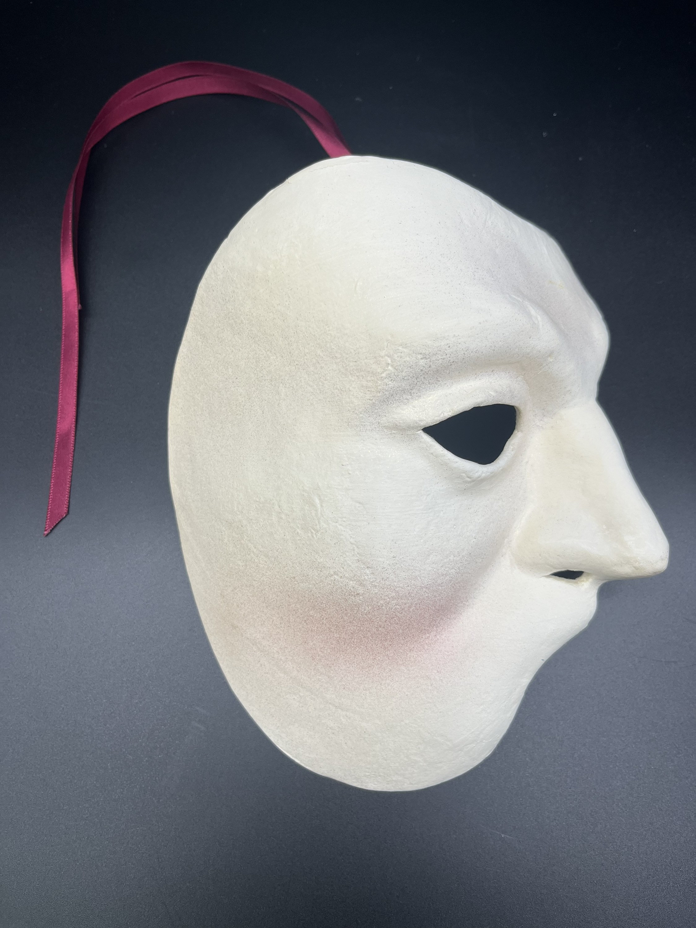 Vintage Phantom of the Opera Half Mask Lighweight Paper Mache - Etsy