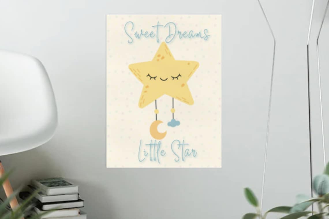 Sweet Dreams Little Star Digital Print Bundle - Etsy