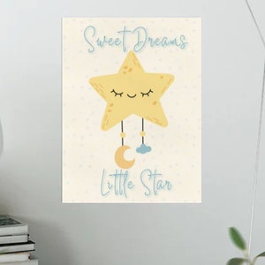 Sweet Dreams Little Star Digital Print Bundle - Etsy