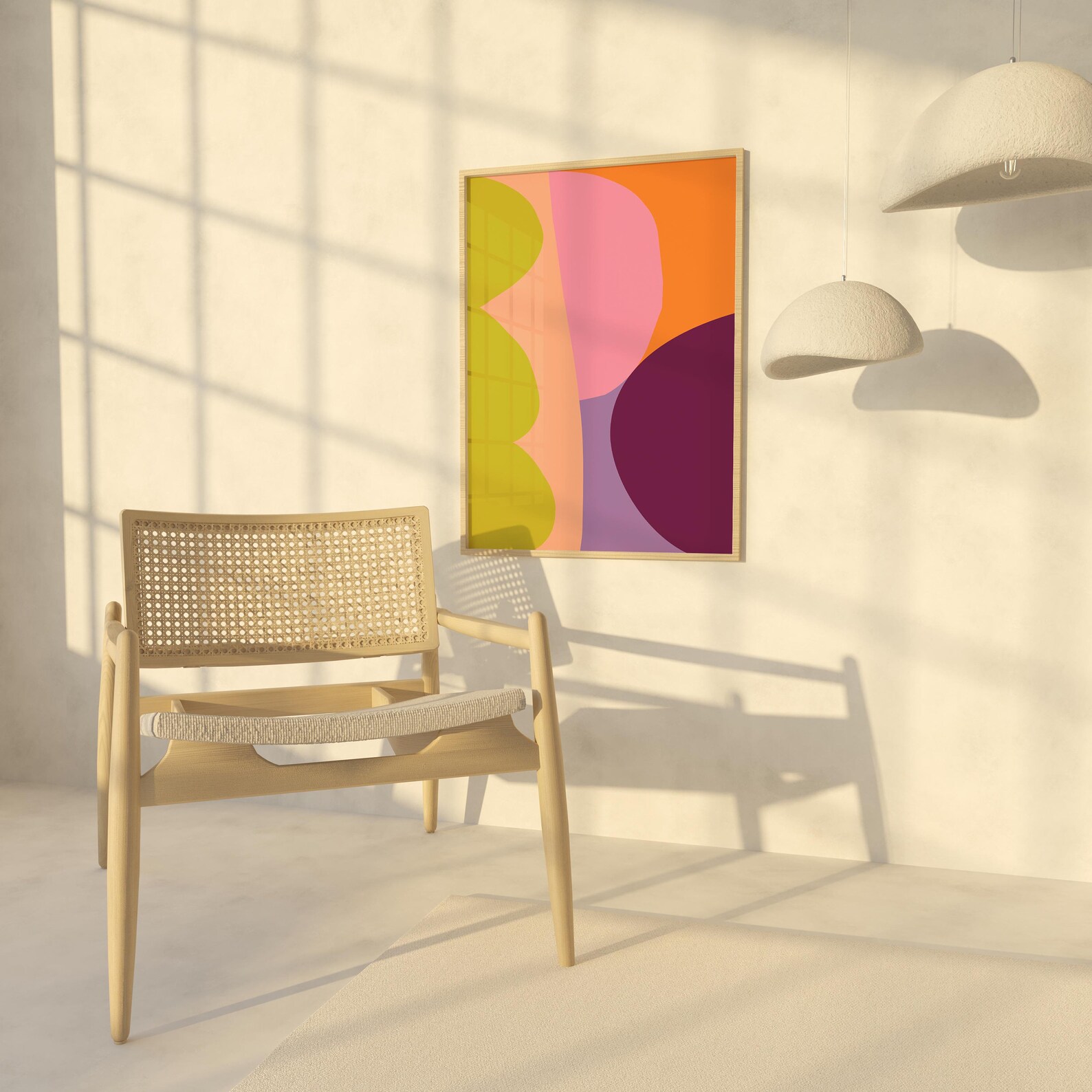 Colorful Abstract Art Preppy Aesthetic Prints Colorful Printable ...