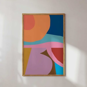 Colorful Abstract Art Modern Printable Wall Art Modern Abstract Art ...