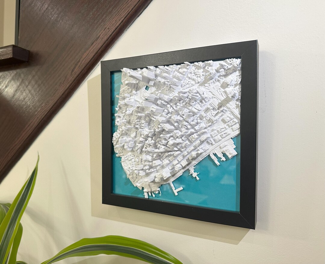 New York City Skyline Custom Model | Beautiful Wall Art | Modern ...