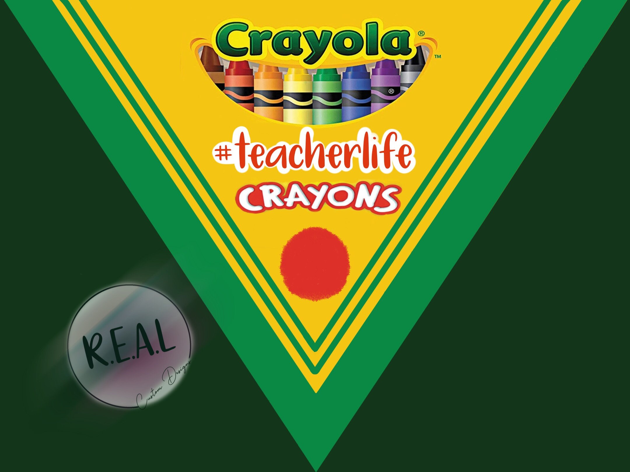 Crayon Teacher Life - Etsy