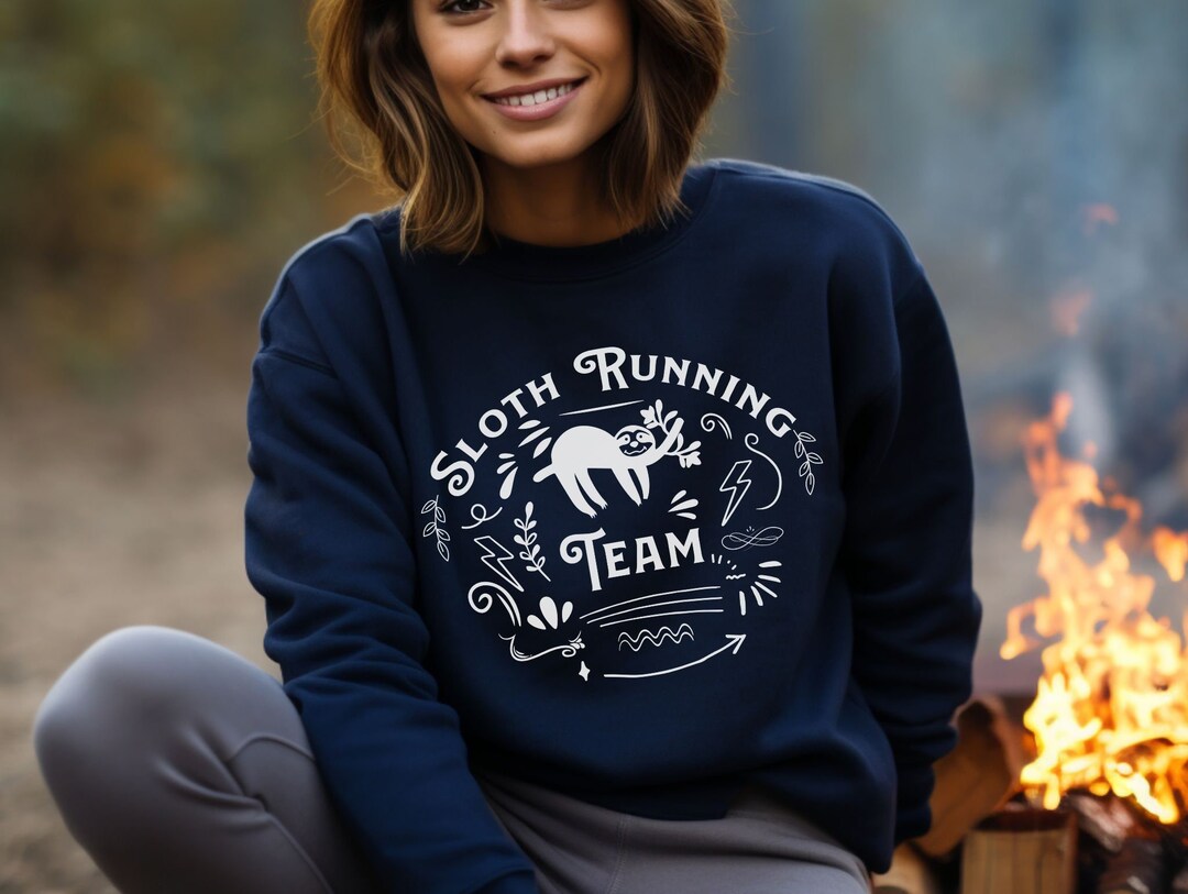 Running, Sloth, Funny Running Shirt, Gift for Runner, Slow Runner Club ...