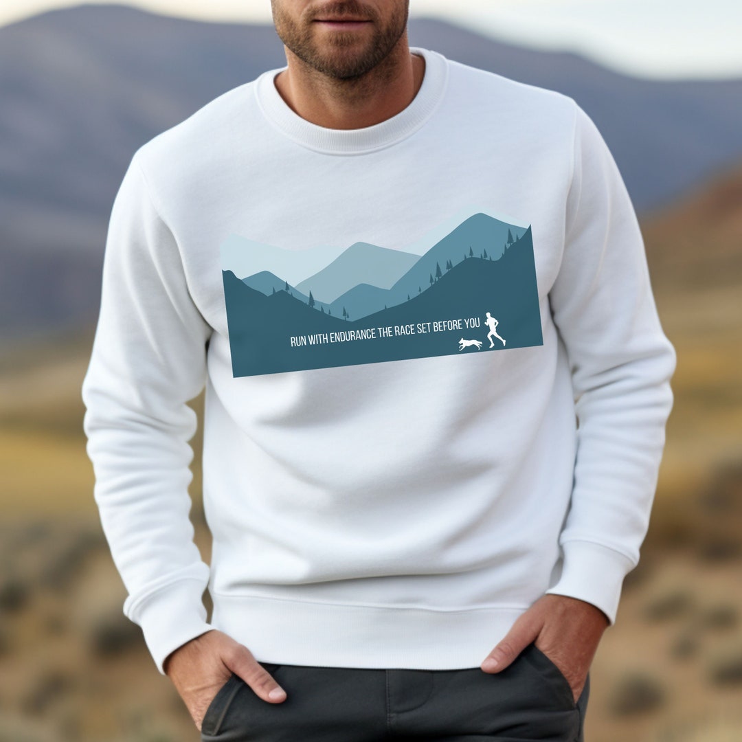 Run With Endurance the Race Set Before You Shirt, Running Sweatshirt ...
