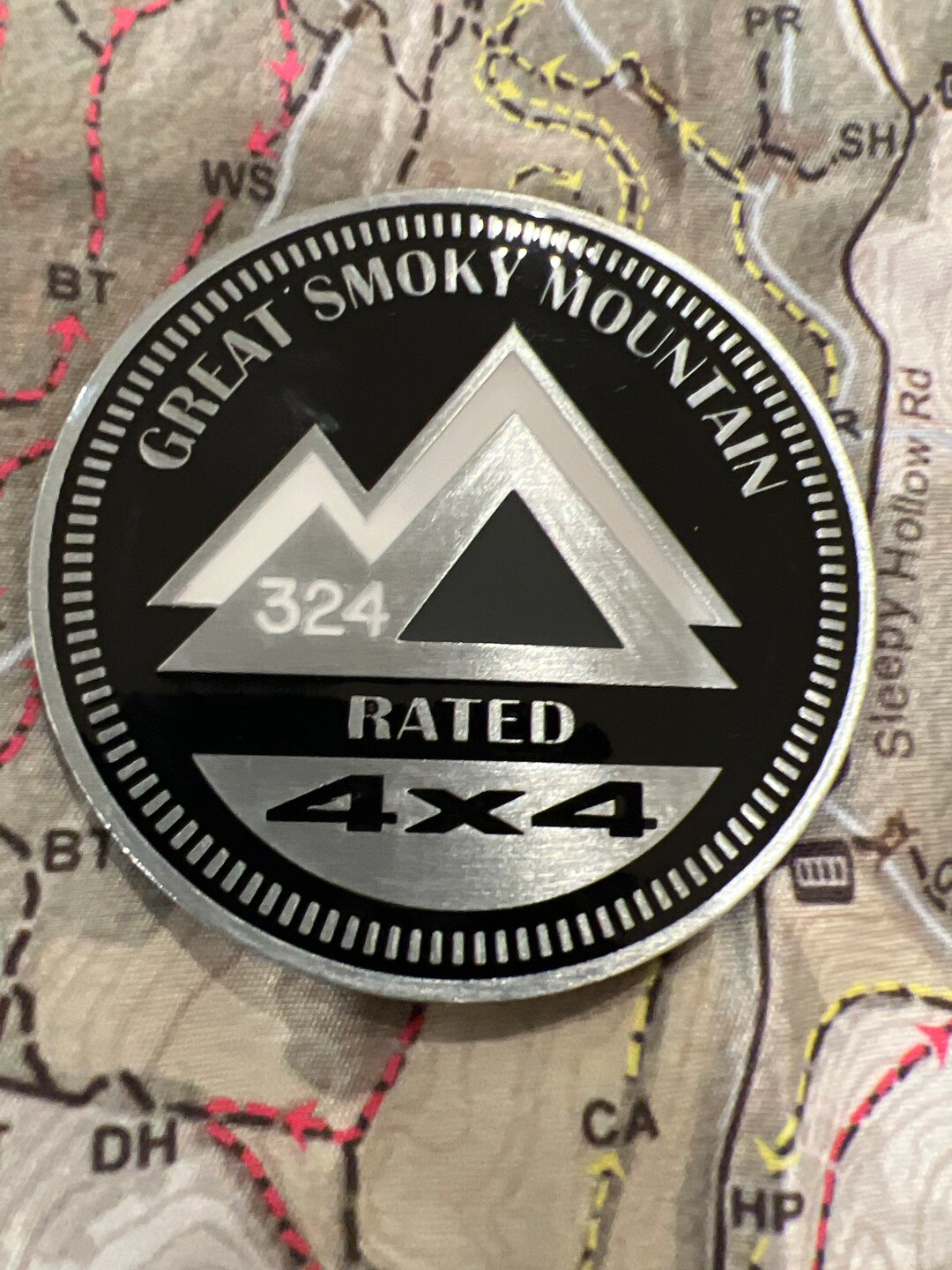 Mountain Adventure Badge - Great Smoky Mountains - Etsy