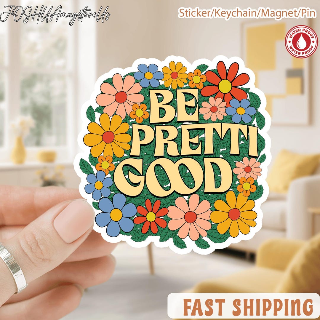 Be Pretti Good Sticker, Resist Abolish ICE Protest Sticker, Anti Maga ...