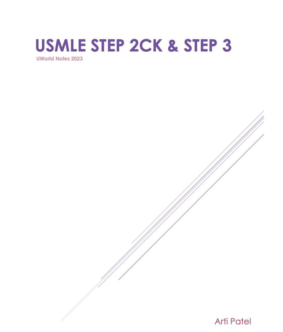 USMLE Step 2CK & Step 3 Notes - Etsy
