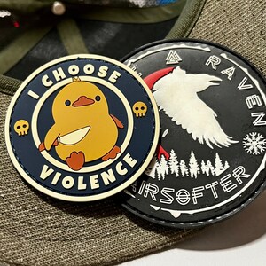 Pvc Patch "i Choose Violence" - Etsy