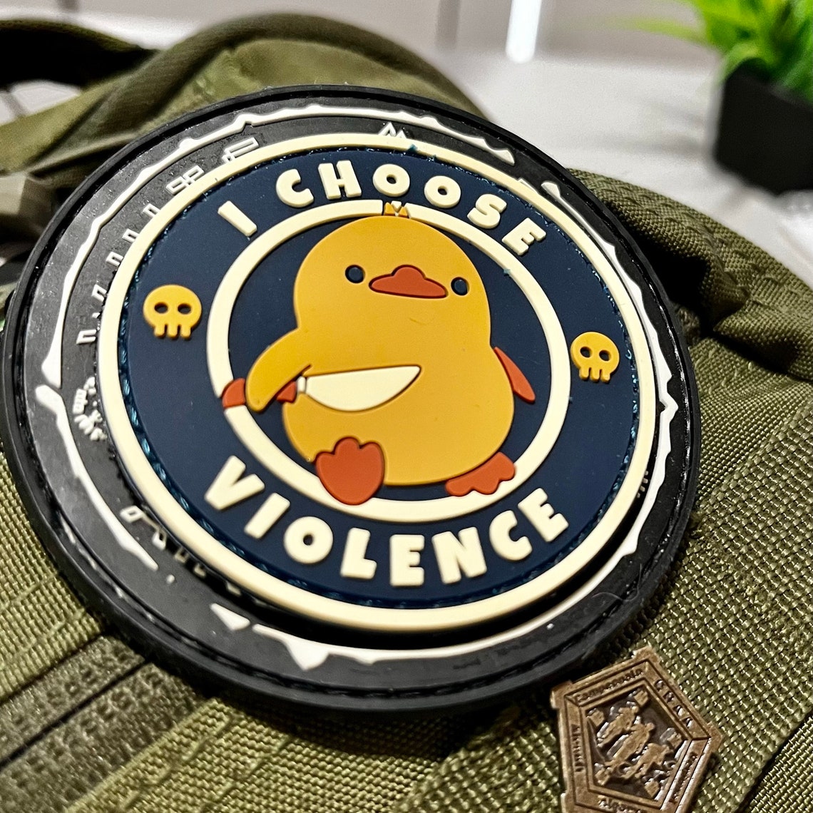 Pvc Patch i Choose Violence - Etsy