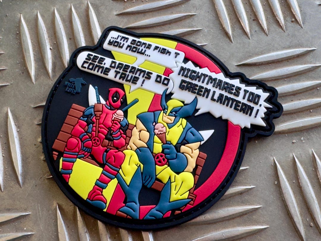 Deadpool and Wolverine Pvc Patch - Etsy