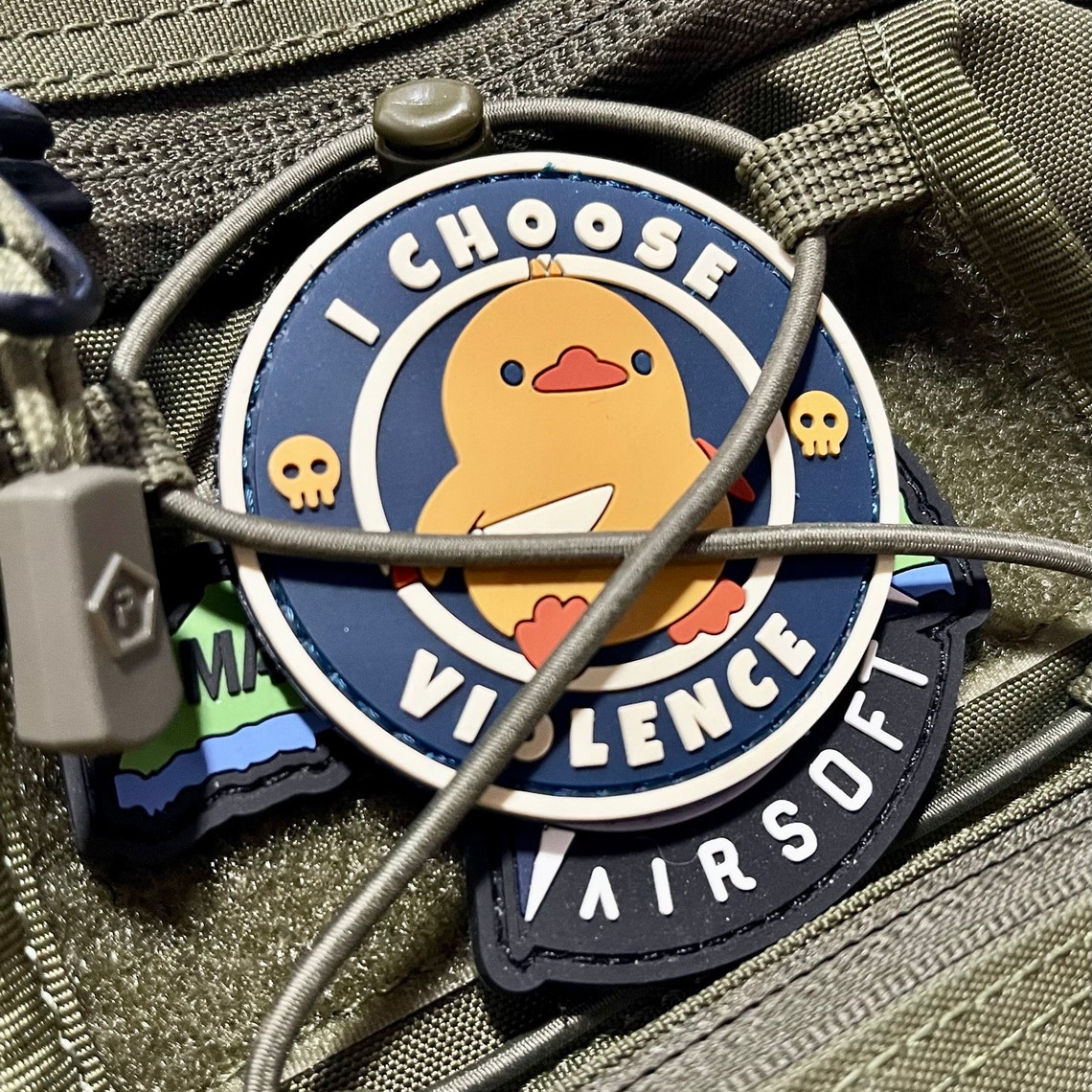 Pvc Patch i Choose Violence - Etsy