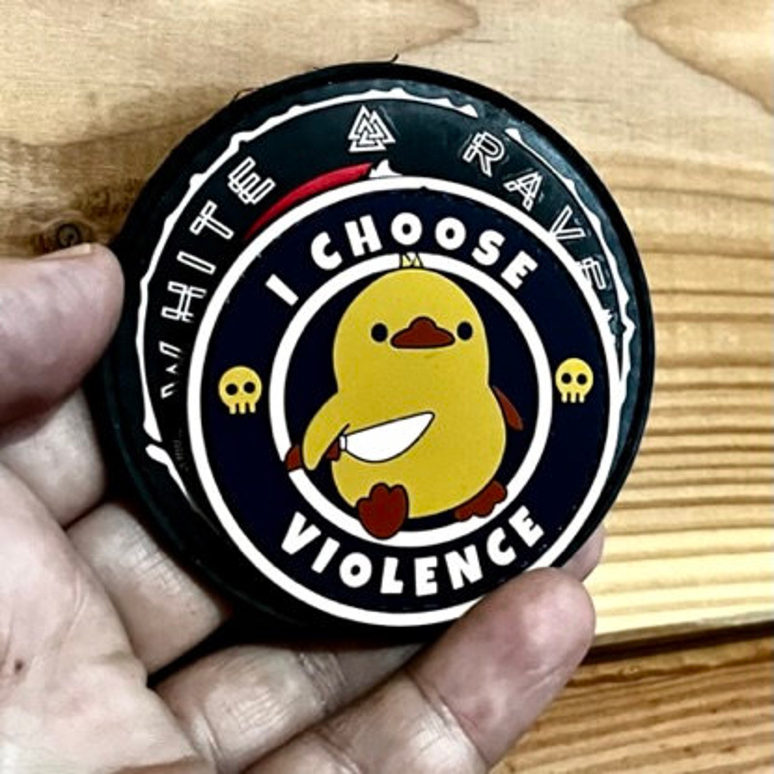 Pvc Patch i Choose Violence - Etsy