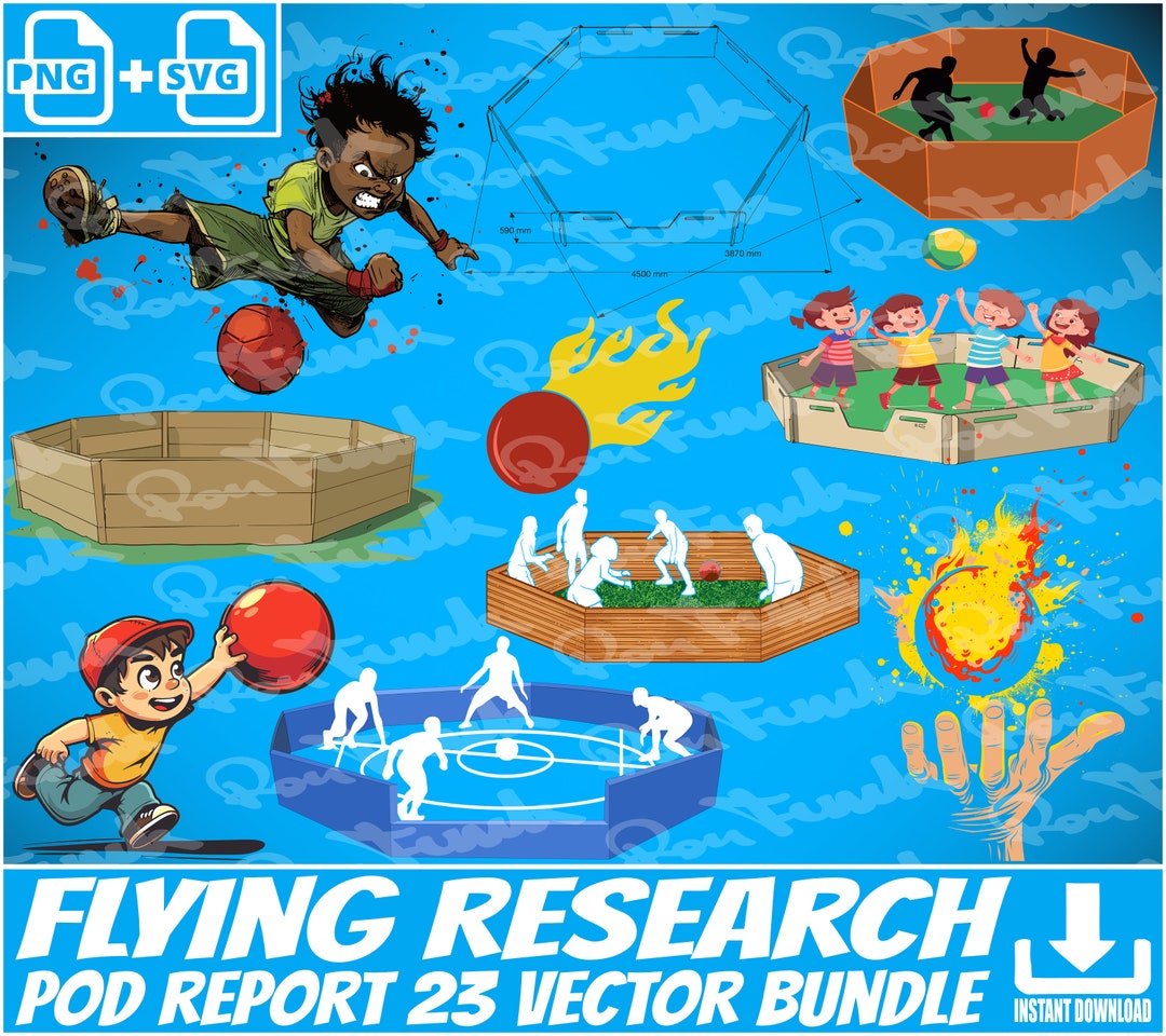 23 Gaga Ball SVG Bundle for Shirts // Gagaball PNG Sublimation Files ...