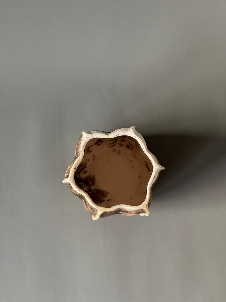 Whale Shark Baltic Raku (obvara) Vase - Handmade One-of-a-kind Cactus ...