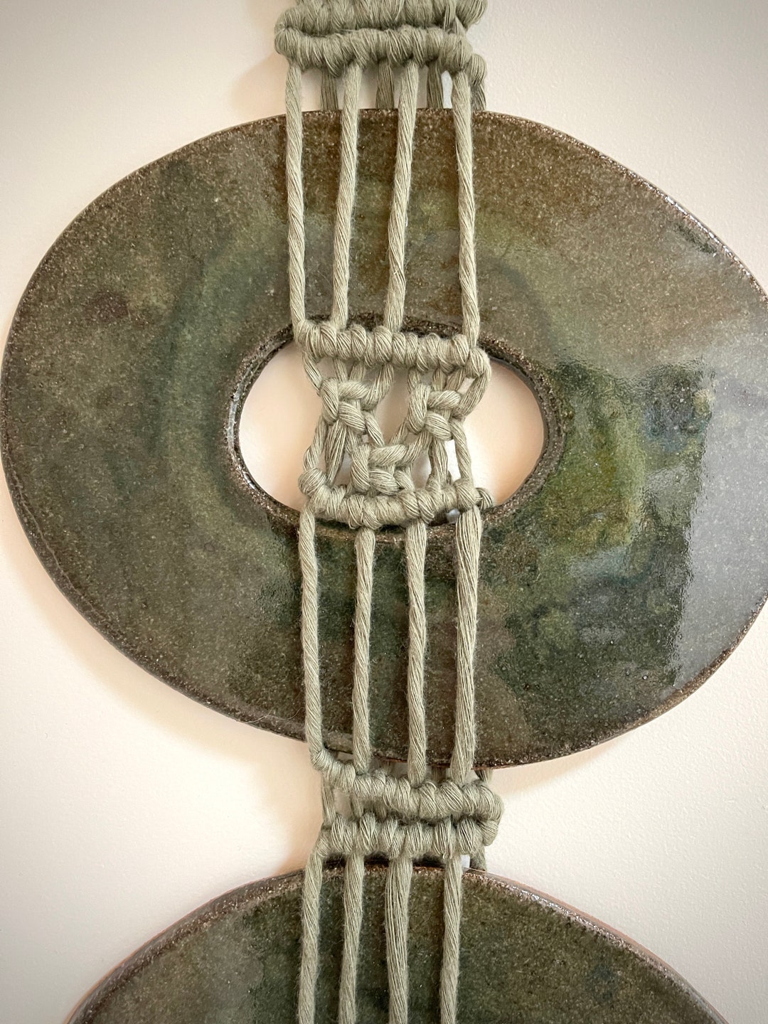 Original Ceramic Wall Art, Clay Wall Hanging, Unique Wall Decor, One-of ...