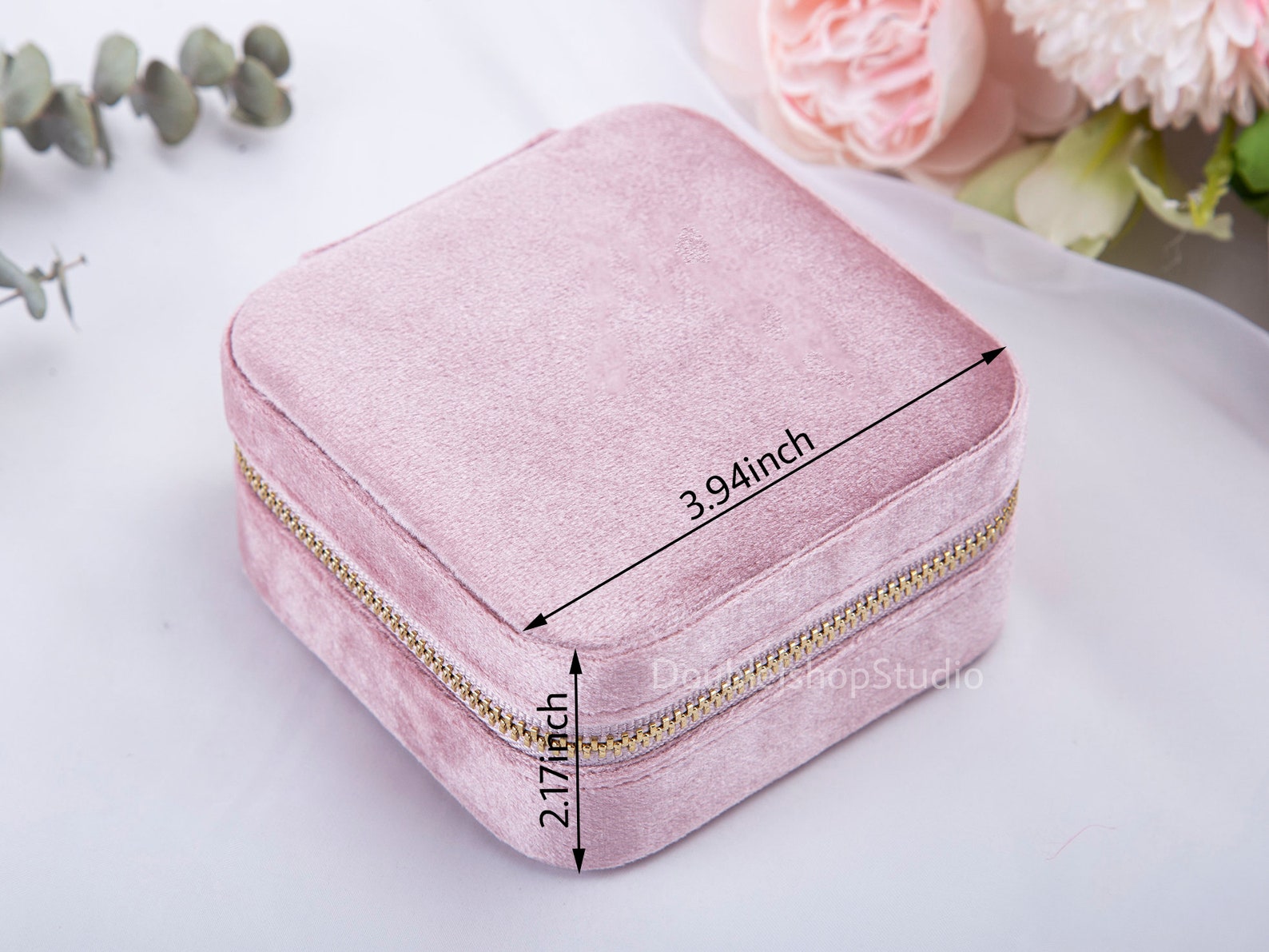 Velvet Personalized Jewelry Box Custom Jewelry Box Ring Box - Etsy