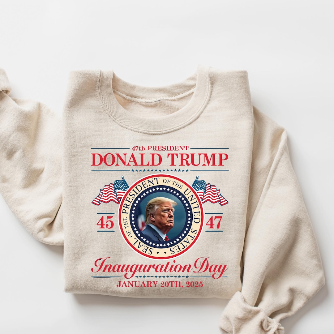 Donald Trump Inauguration Day 2025 Shirt, 47th US President ...