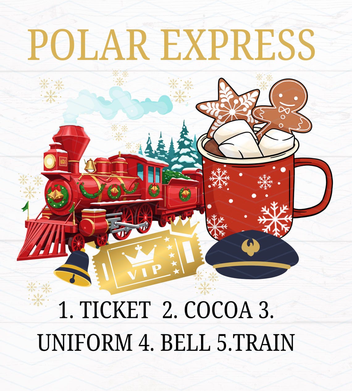 Polar Express PNG the North Pole Png Family Match Christmas PNG North ...