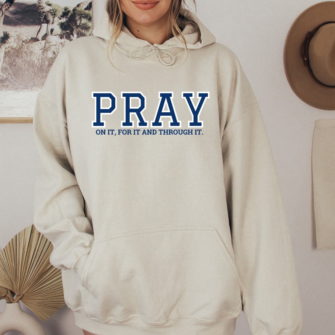 Christian Clothing, Bible Verse Hoodie, Faith Sweatshirt Religious ...