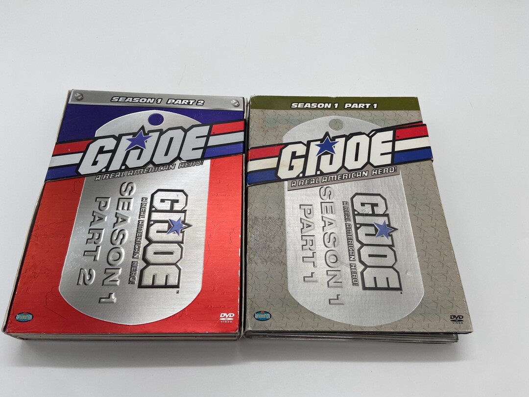 G.I. Joe Season 1 DVD - Cleaned, Tested, Fast Shipping - Classic ...