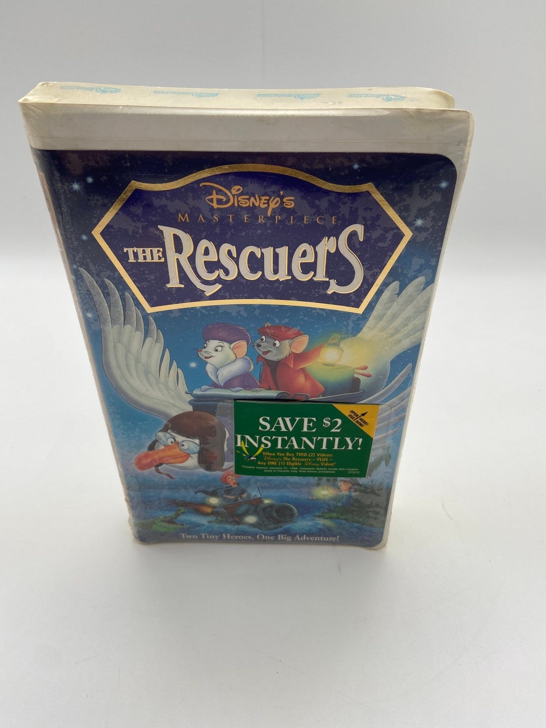 Factory Sealed the Rescuers VHS Disney Classic Fast Shipping - Etsy