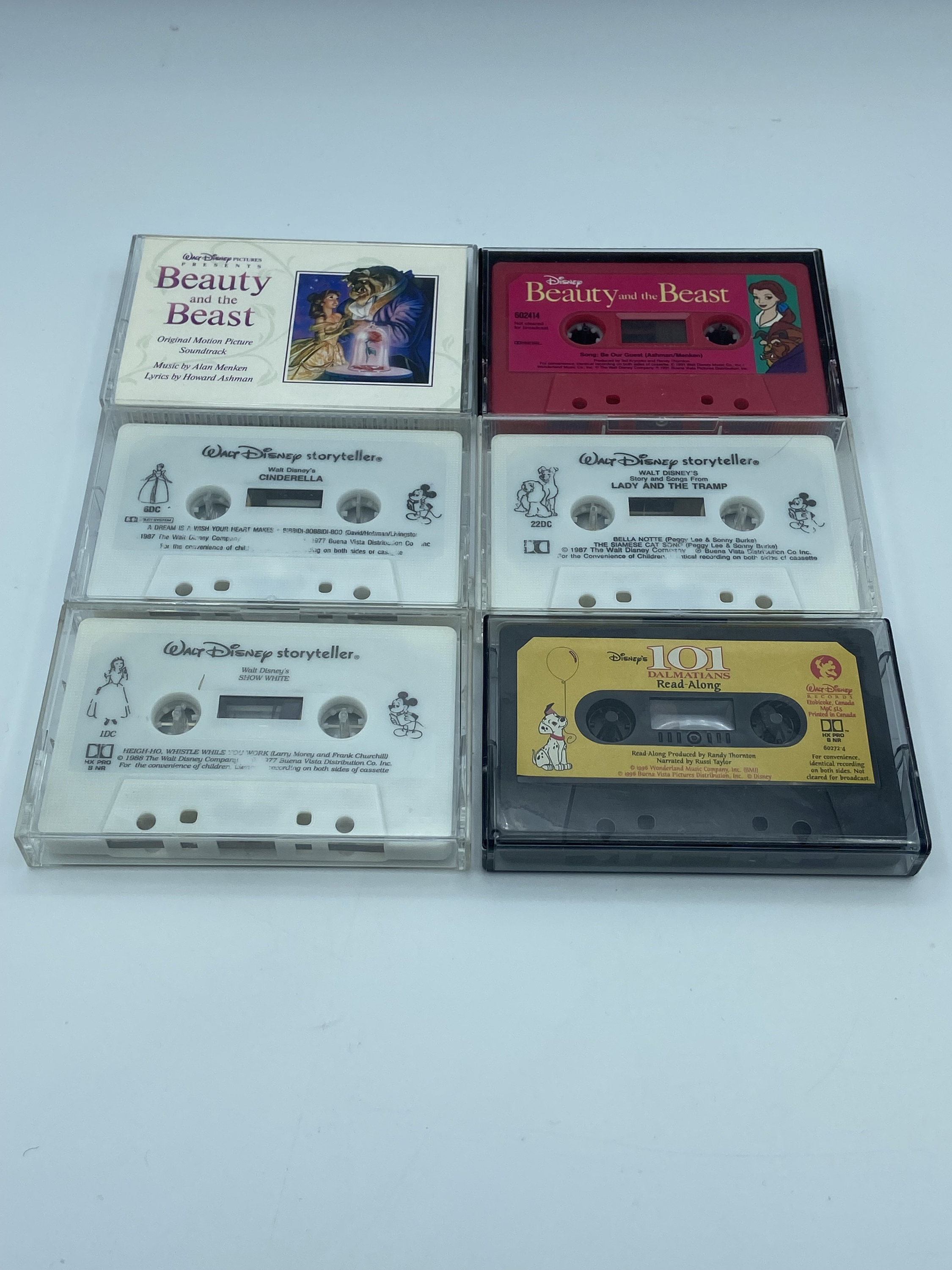 Disney Storyteller and Cassette Lot. Beauty and the Beast - Etsy