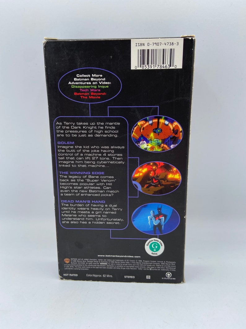 Batman Beyond : School Dayz VHS. Animated - Etsy