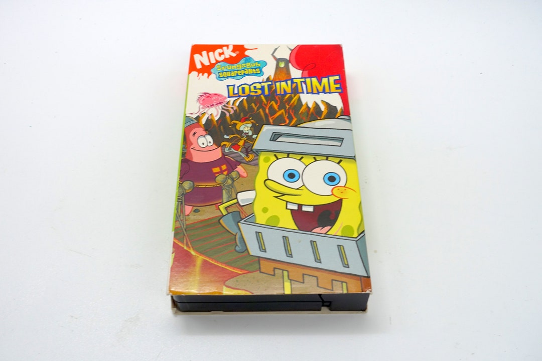 Spongebob Squarepants: Lost in Time on VHS Tested, Fast Shipping, Smoke ...
