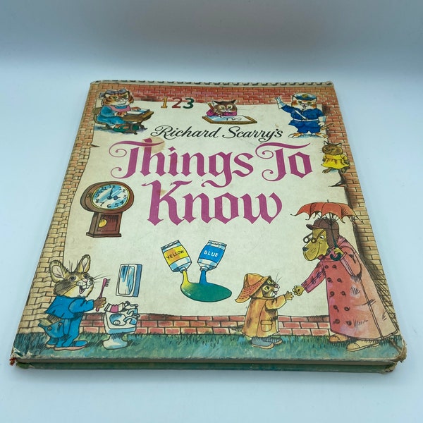 Richard Scarry - Etsy