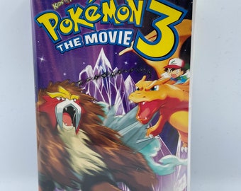 Pokemon 3 The Movie Vhs