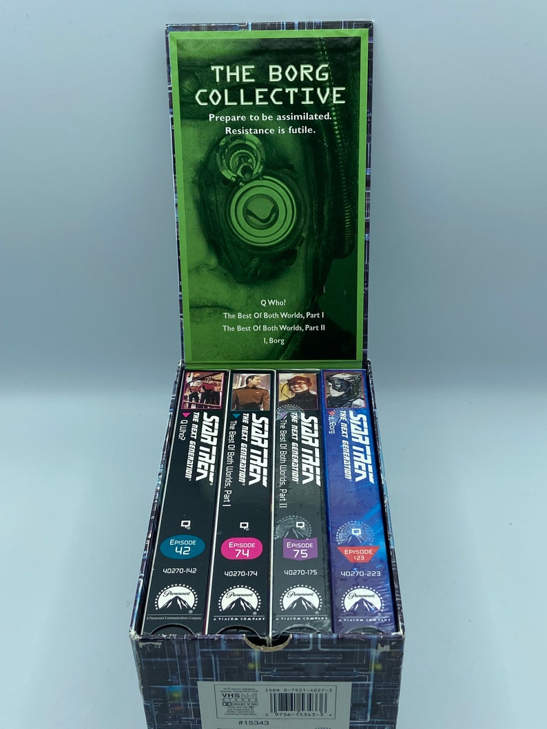 The Borg VHS Collection. Star Trek the Next Generation. VHS. - Etsy