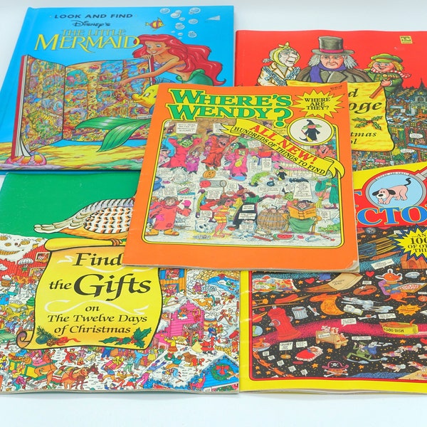 Look and Find Books - Etsy