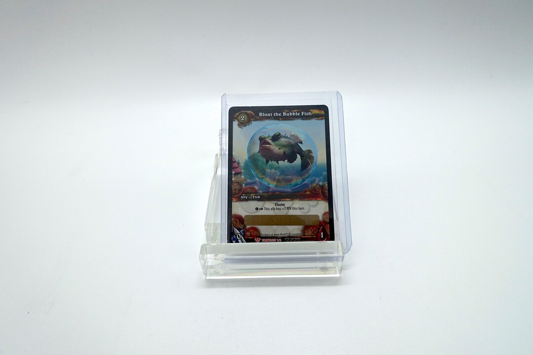 World of Warcraft TCG: Bloat the Bubble Fish Loot Card - Etsy