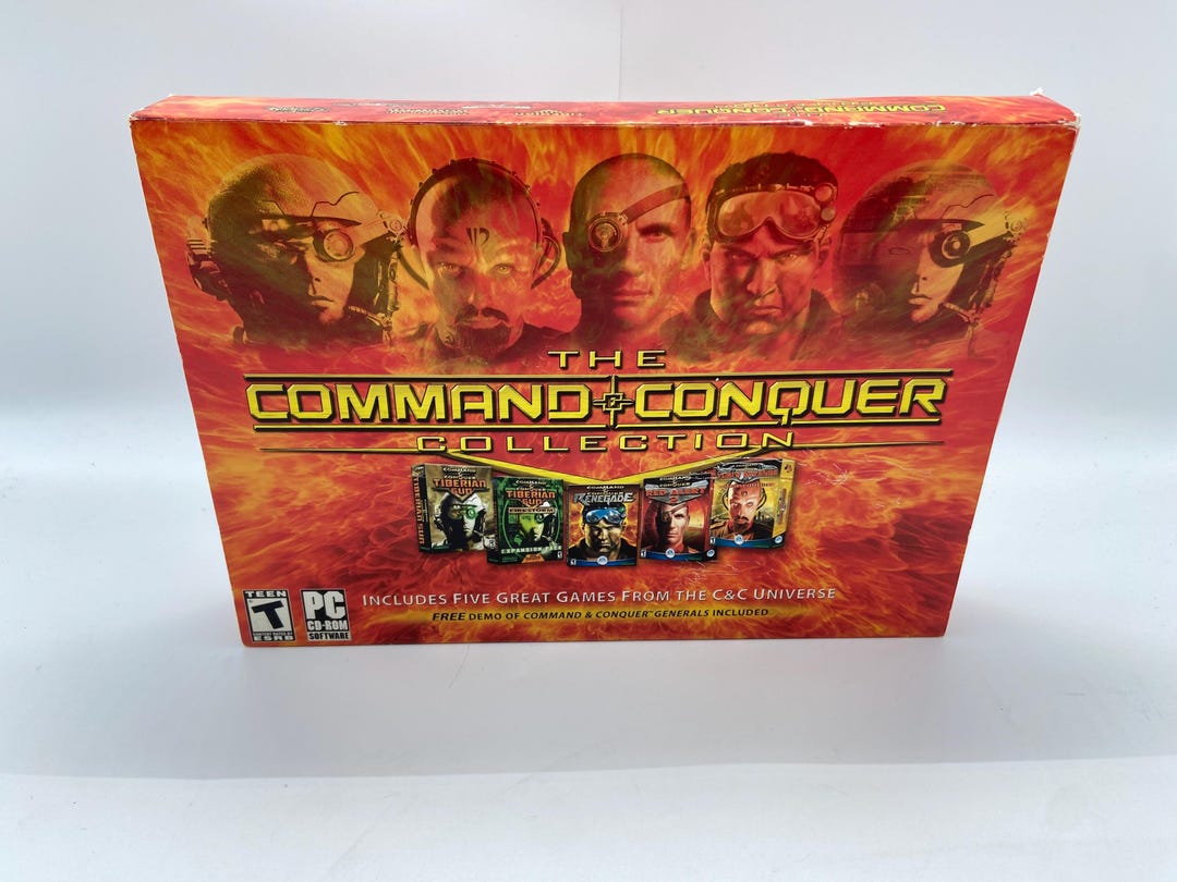 RARE Command and Conquer Collection for PC Complete in Box - Etsy