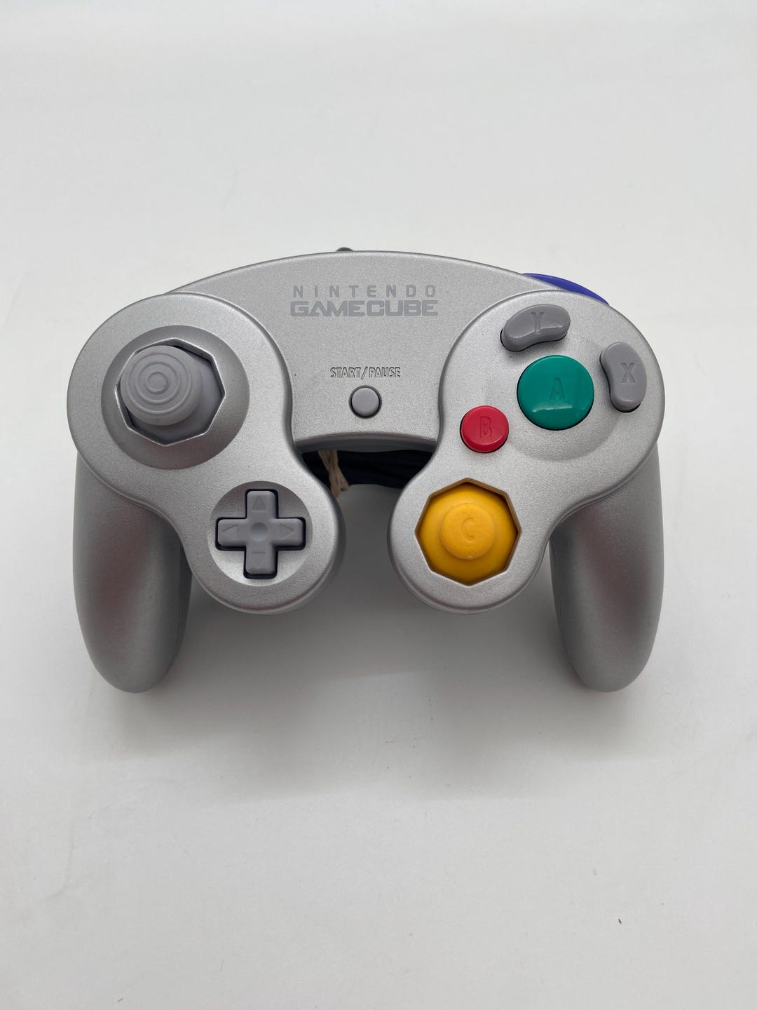 Used Grey Nintendo Gamecube Controller Cleaned, Tested & Works Great ...