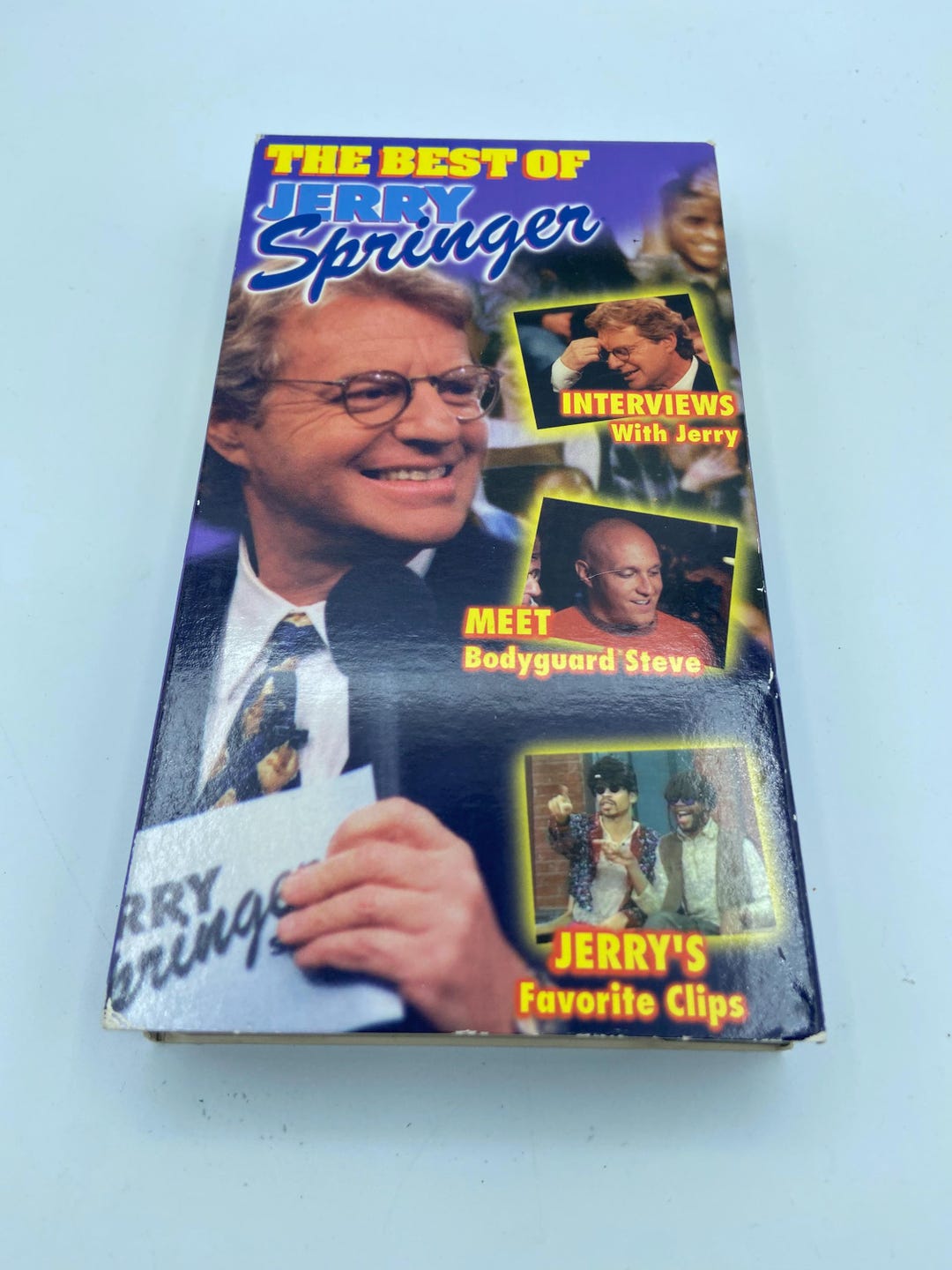 The Best of Jerry Springer VHS – Classic Talk Show Moments – Good Used Condition – Fast Shipping ...