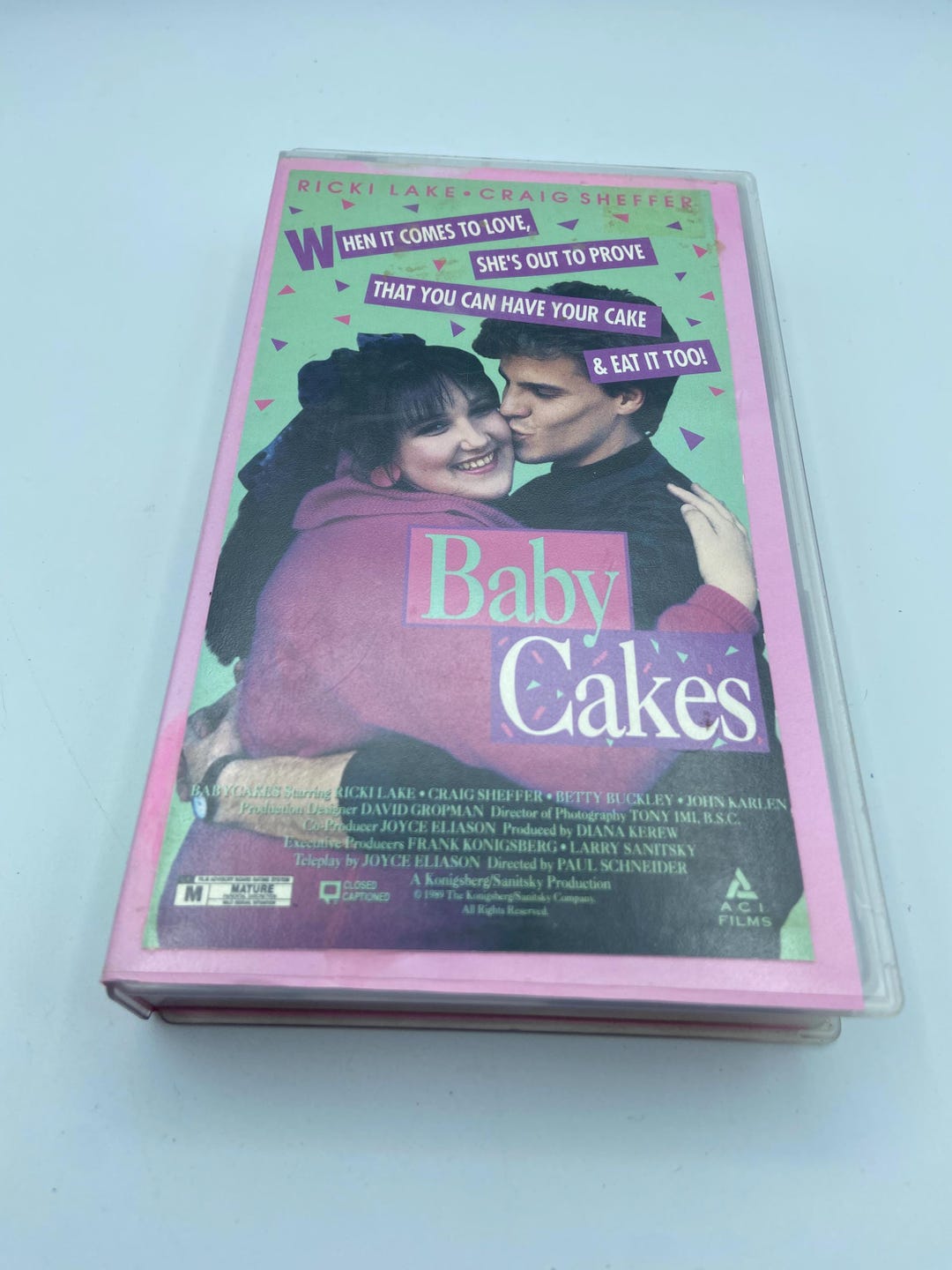 Baby Cakes VHS | Cleaned & Tested | Rare Romantic Drama | Vintage 90s ...
