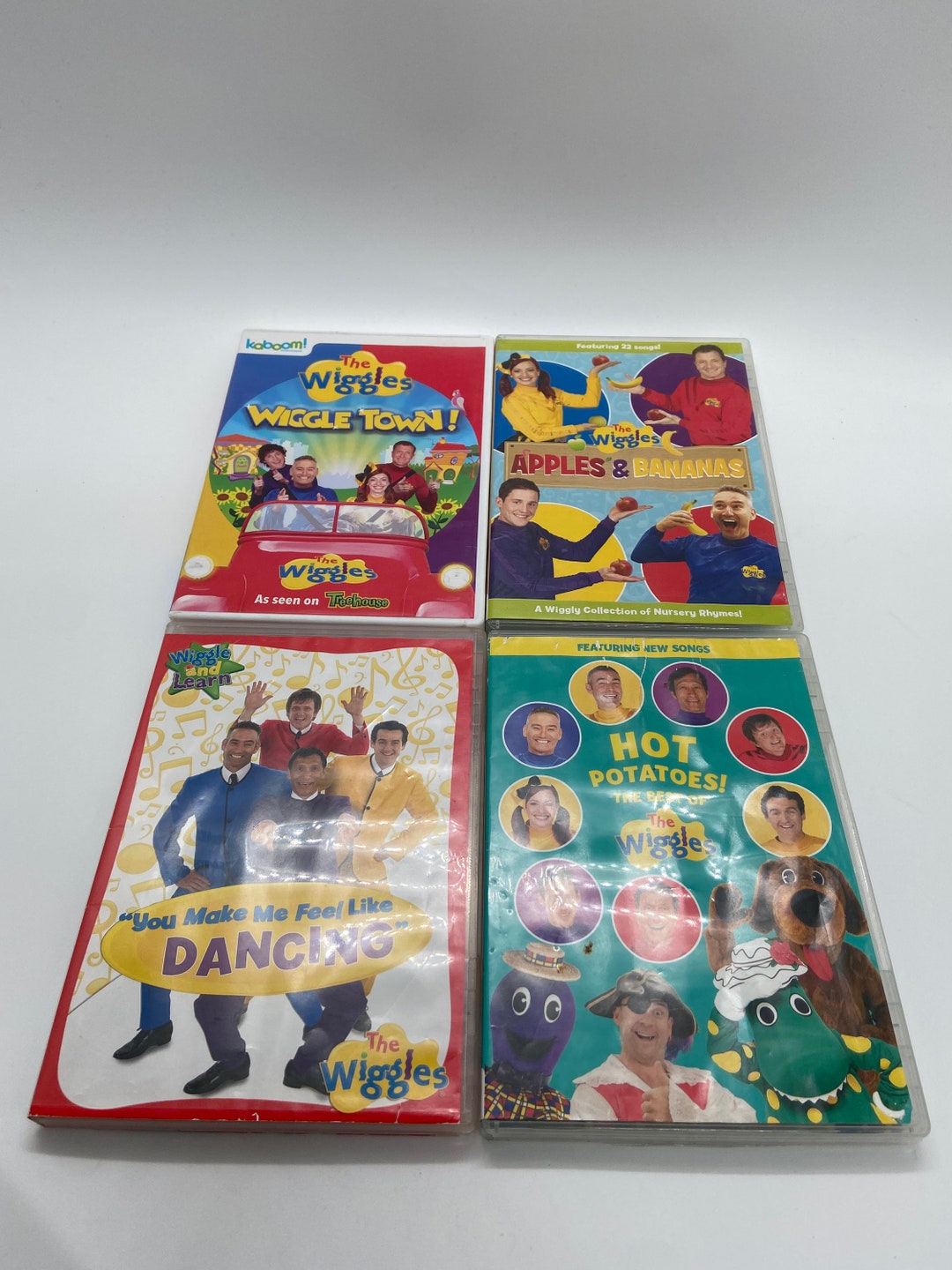 Wiggles DVD Lot Bring Fun and Entertainment to Your Home - Etsy