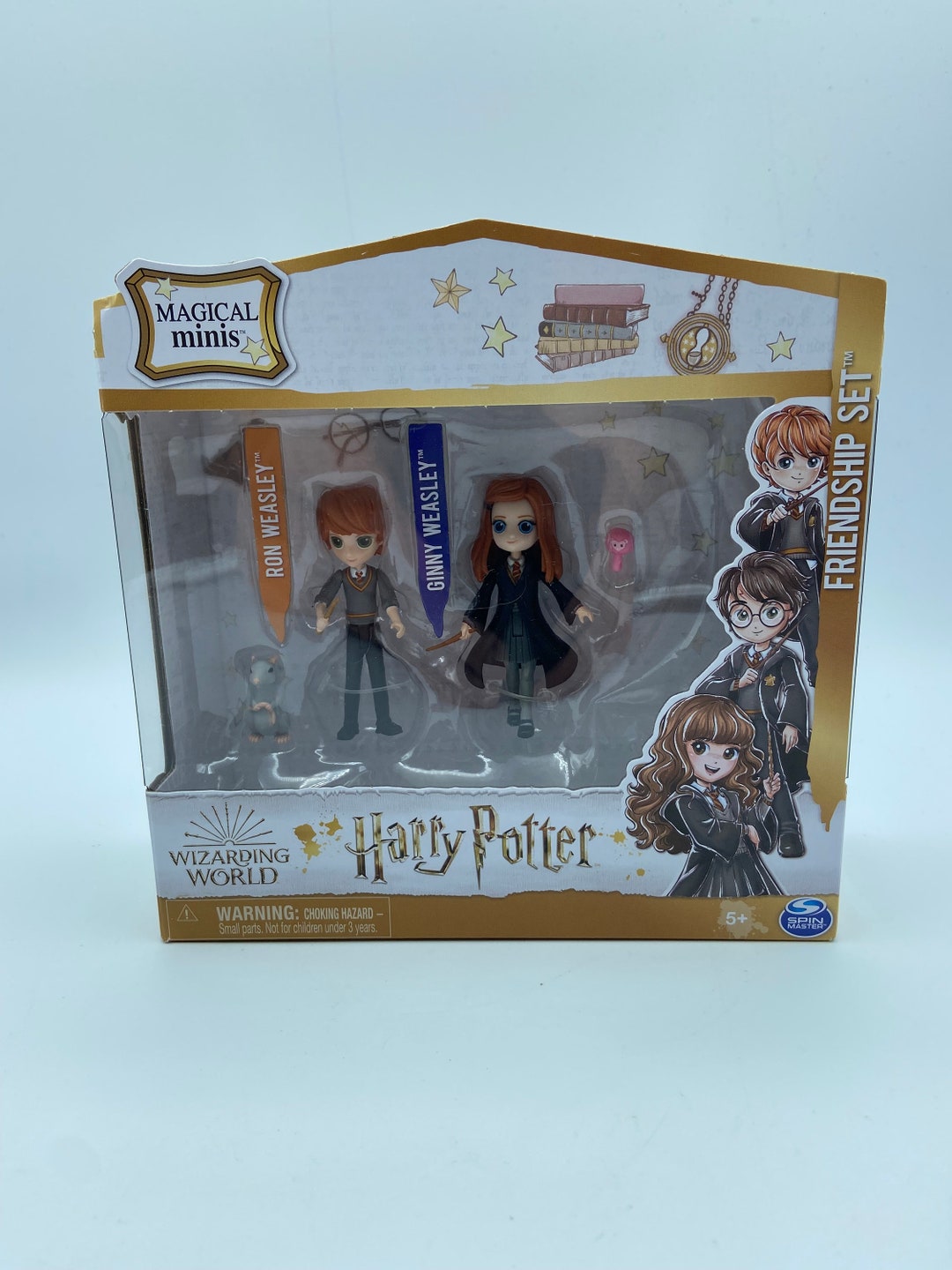 Harry Potter - Magical Minis Ron Weasley and Ginny Weasley Figures - Etsy