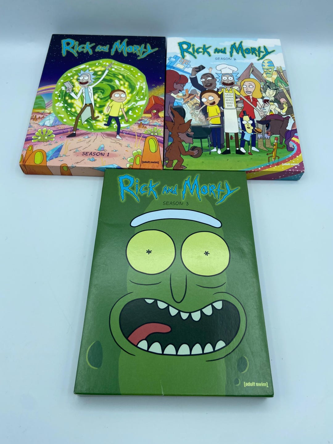 Rick and Morty Seasons 1-3 Complete DVD Set | Tested & Cleaned | Fast ...