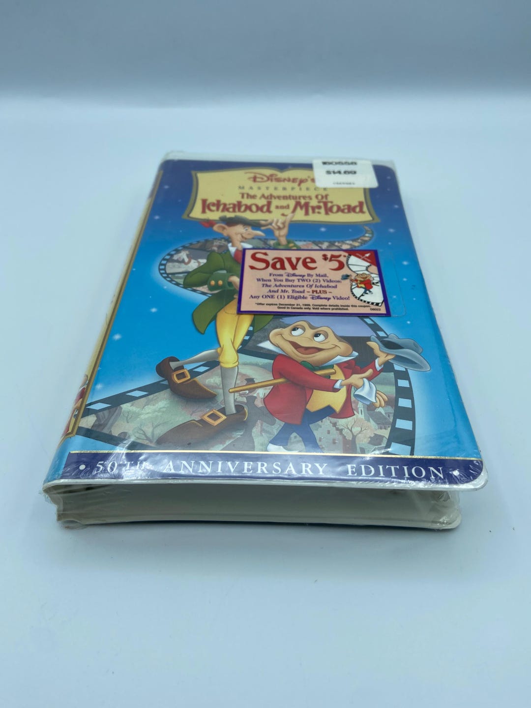 The Adventures of Ichabod and Mr. Toad VHS Factory Sealed 50th ...