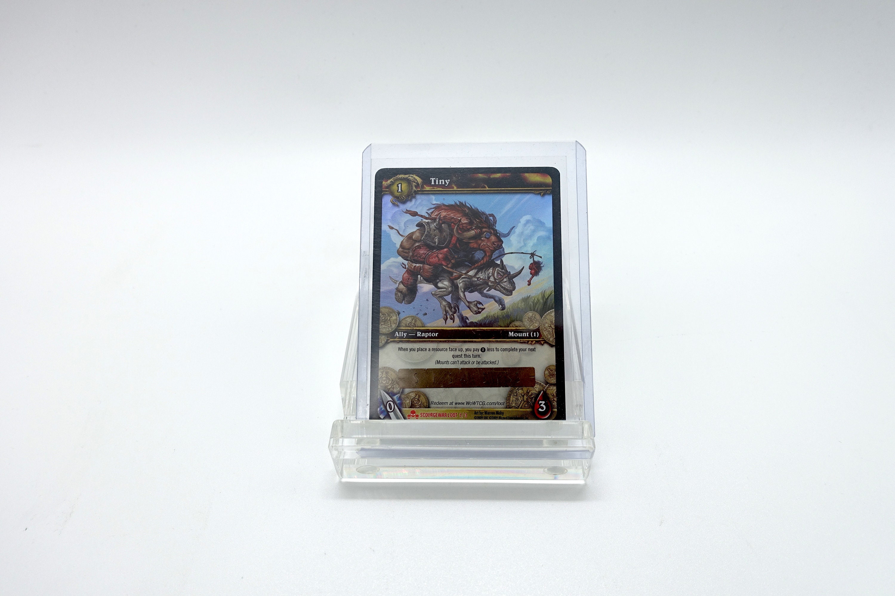 World Of Warcraft Eye Of The Legion Loot Card Unscratched