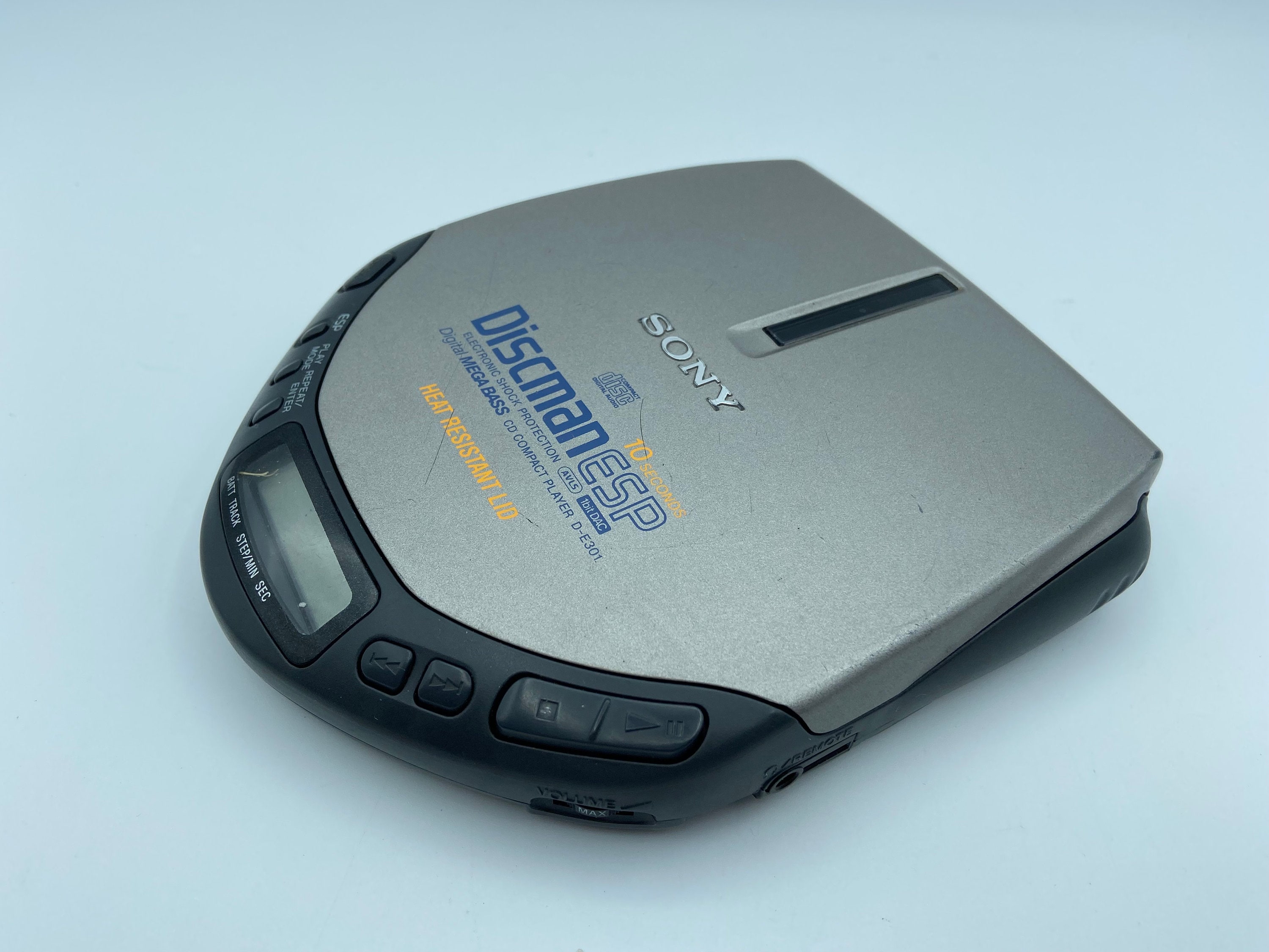 Non-working Sony Discman ESP D-E301 CD Player Parts or - Etsy