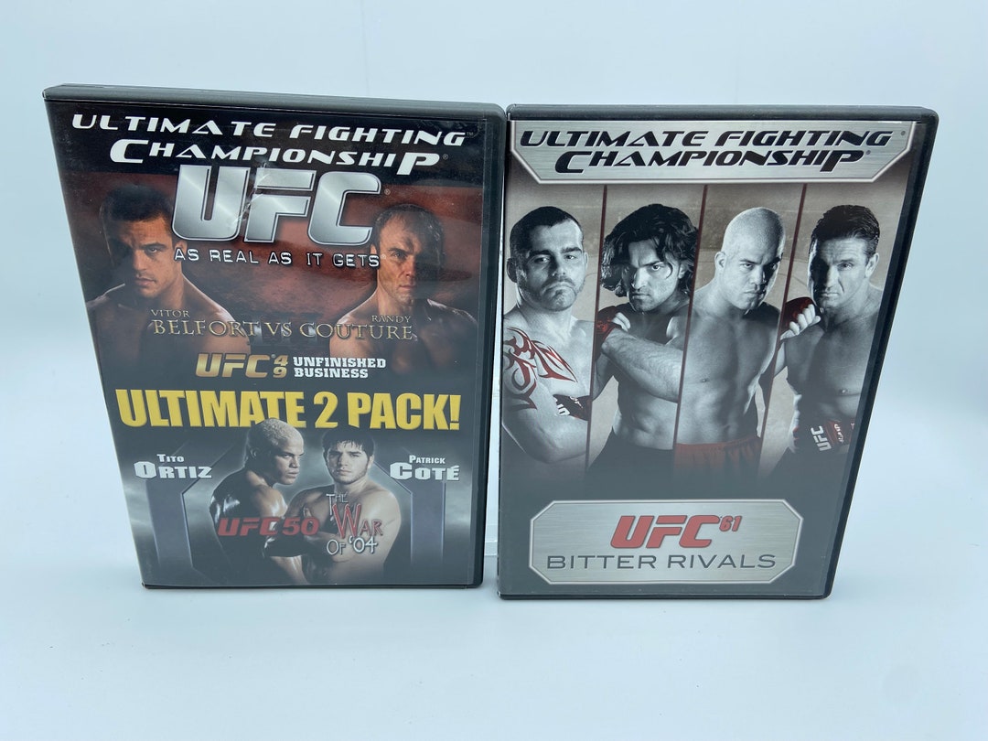 UFC Dvd Collection, UFC- 49, War of 0 4 and UFC 61 - Etsy