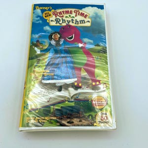 Barney VHS - Rhyme Time and Rhythm - Good Used Shape - Cleaned & Tested ...