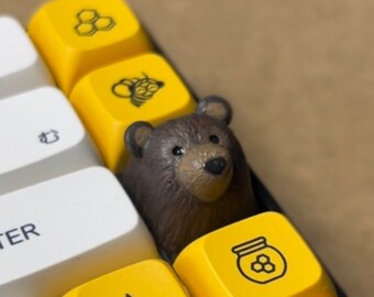 Sauna Theme Bear Handmade Artisan Keycap - Etsy