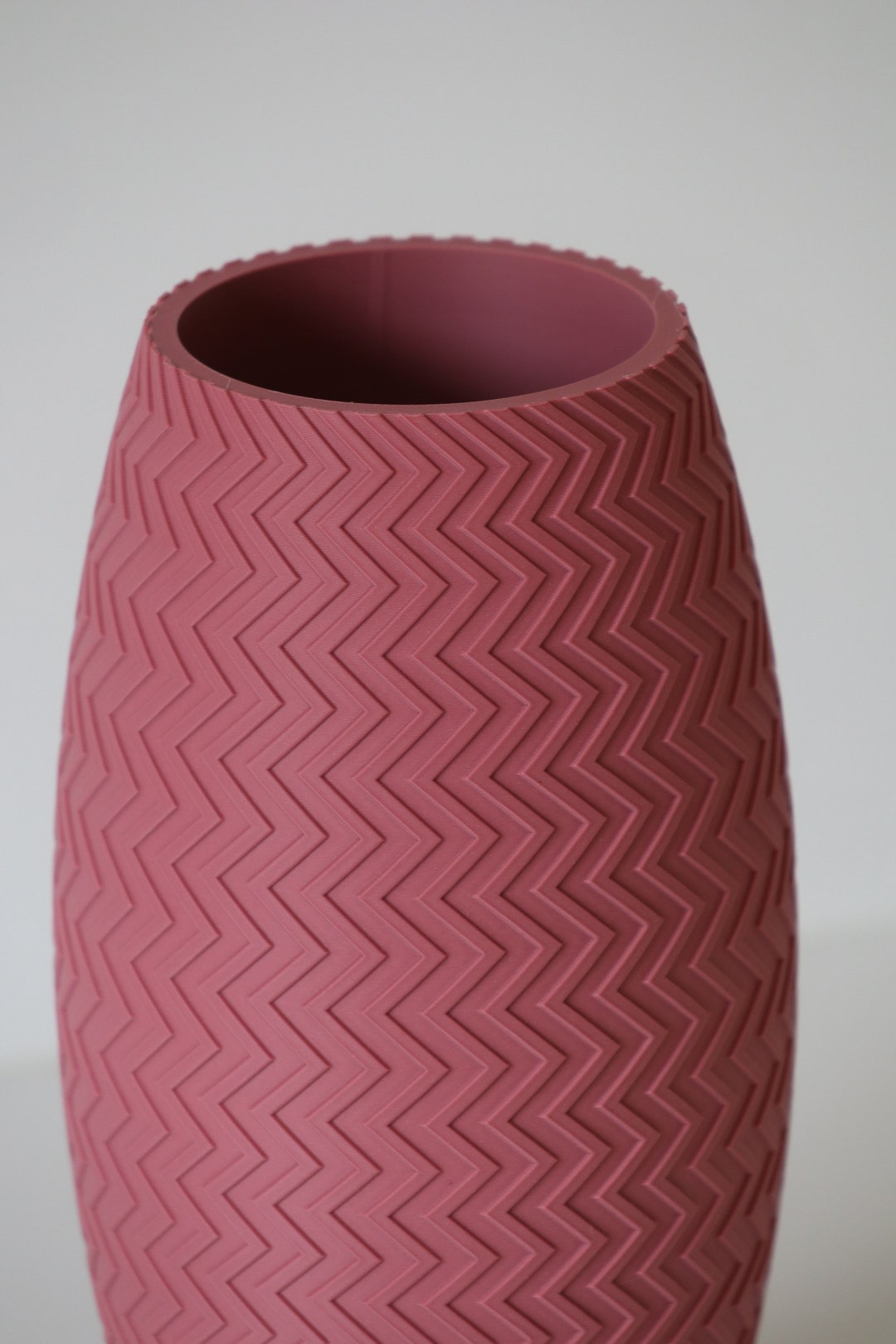 3dprinted Pink Decorative Vase , Spring Pastel Coloured Gift , Recycled ...