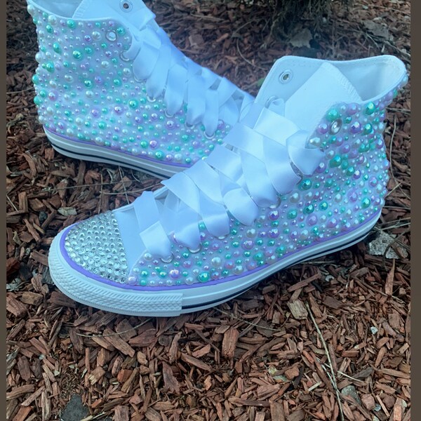 Pearl Converse - Etsy