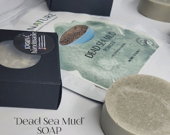 100% Natural Dead Sea Mud Handcrafted Soap Aged 1 Year With - Etsy